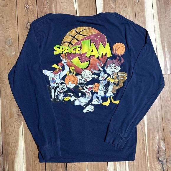 Space Jam | Shirts | Vintage Space Jam Movie Long Sleeve Tshirt Mens ...